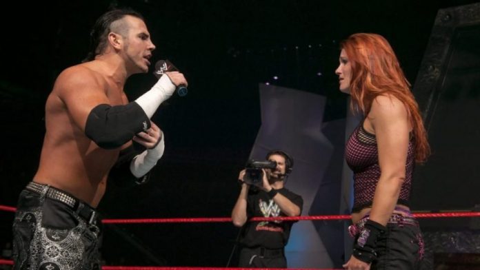 Lita And Matt Hardy Backstage