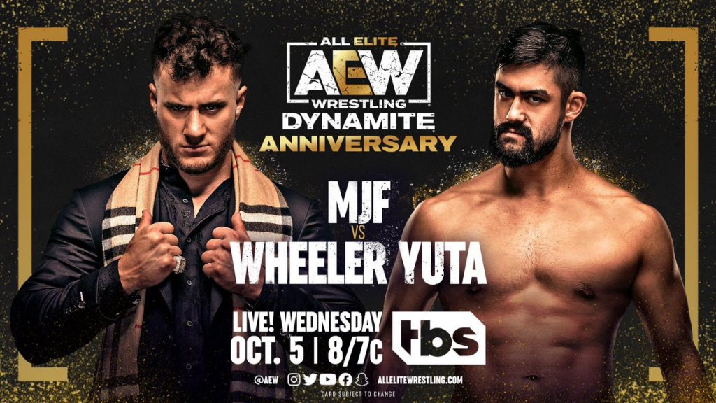 MJF Makes Bold Prediction For Wheeler Yuta Match At AEW Dynamite ... MJF Makes Bold Prediction For Wheeler Yuta Match At AEW Dynamite ...