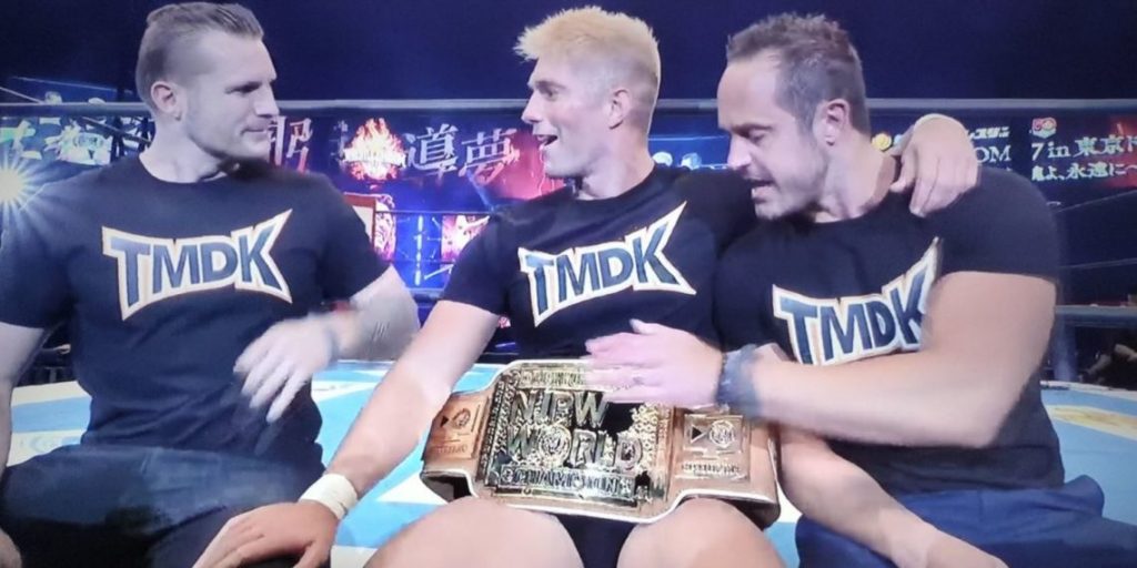 Zack Sabre Jr. Crowned the Inaugural NJPW World Television Champion ... Zack Sabre Jr. Crowned the Inaugural NJPW World Television Champion ...