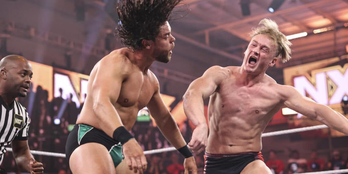 Battle Scars Photos Fom Ilja Dragunov Vs Jd Mcdonagh On Wwe Nxt