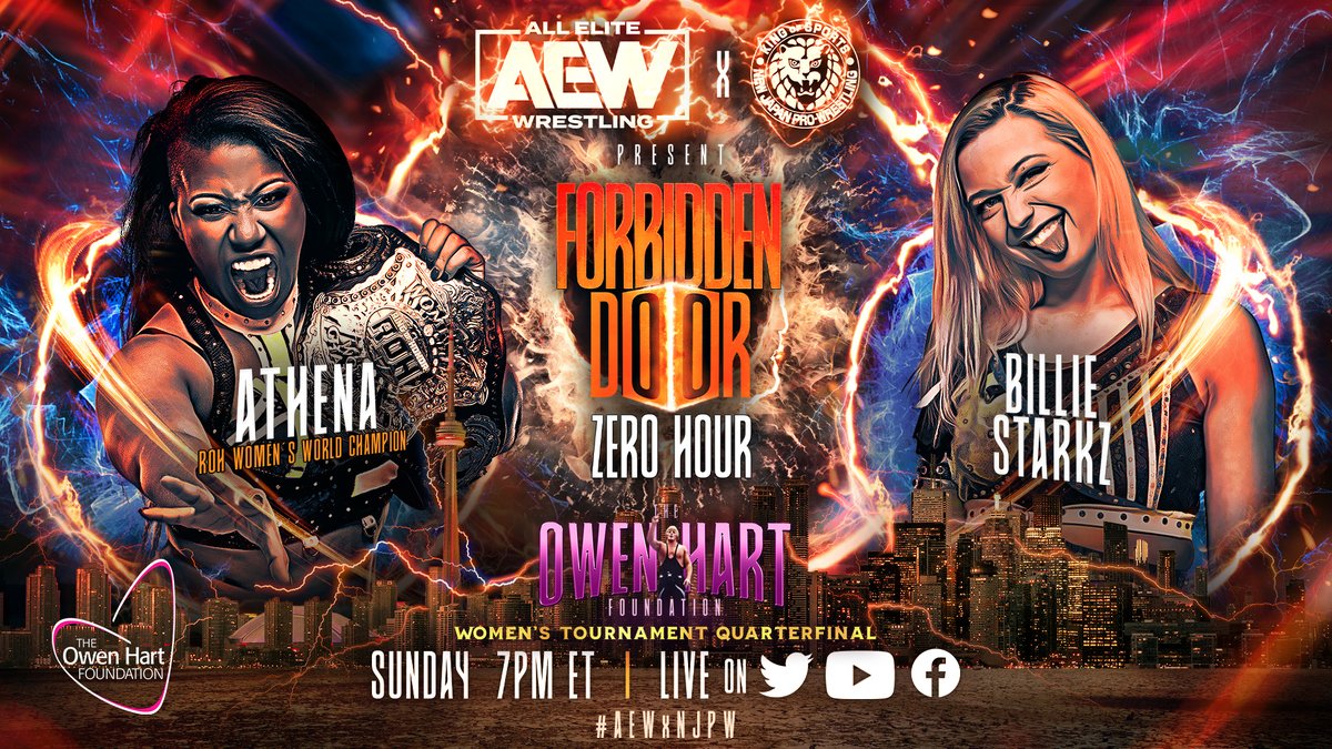 "Zero Hour" Pre-Show Matches Announced For AEW & NJPW: The Forbidden Door 2 | PWMania ...