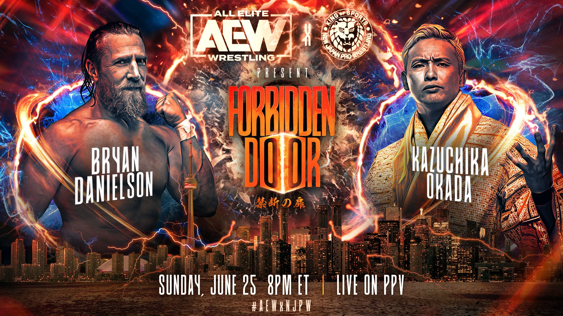 AEW & NJPW: The Forbidden Door 2 Preview For Tonight (6/25/2023): Toronto, ONT., CN. | PWMania ...