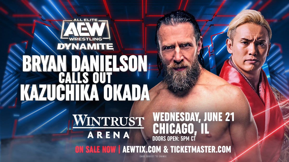 AEW Dynamite Gets Addition Of Bryan Danielson, Kazuchika Okada Segment | PWMania - Wrestling News