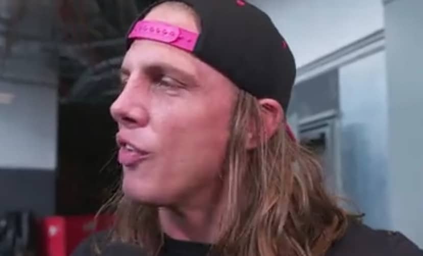 Matt Riddle Claims An Officer "Sexually Assaulted" Him Then Deletes His ...