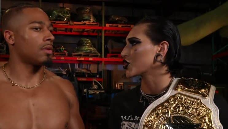 Rhea Ripley Appears On NXT Gold Rush: Week 2, Confronts Carmelo Hayes ...