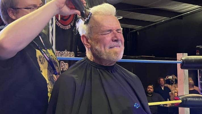 Photos: Eric Bischoff Shaves His Head | PWMania - Wrestling News
