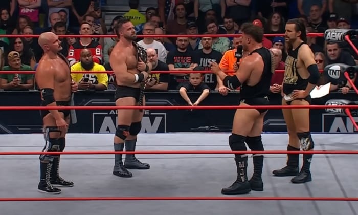 Video: MJF, Adam Cole & FTR Have Pizza Party After AEW Collision Goes Off The Air | PWMania ...