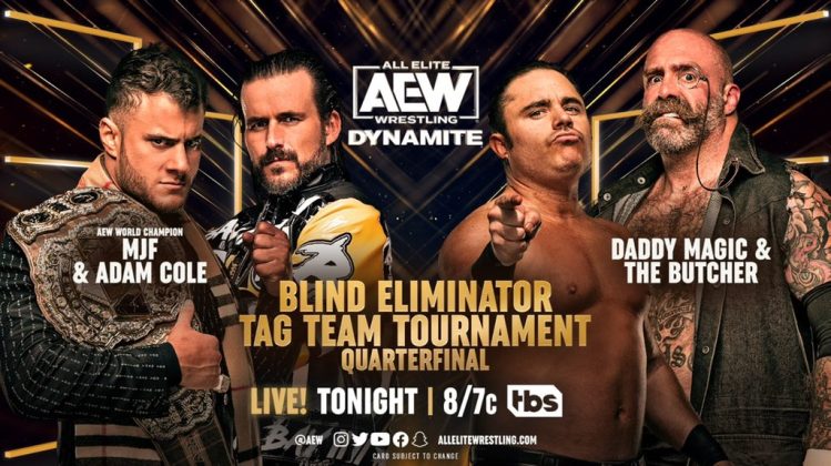 Adam Cole & MJF vs. Matt Menard & The Butcher Announced For Tonight's AEW Dynamite | PWMania ...