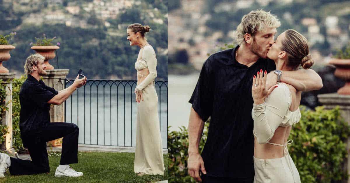 Photos: Logan Paul Proposes To Nina Agdal | PWMania - Wrestling News
