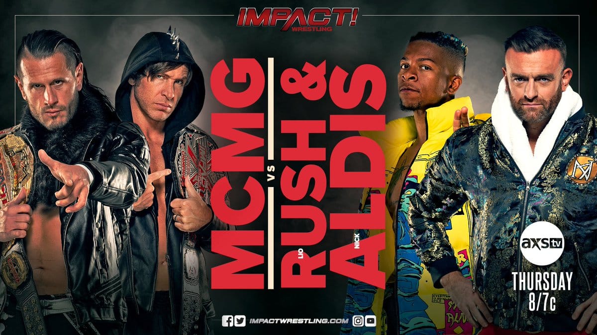 IMPACT On AXS TV Gets Addition Of Big Tag Match For This Thursday Night ...