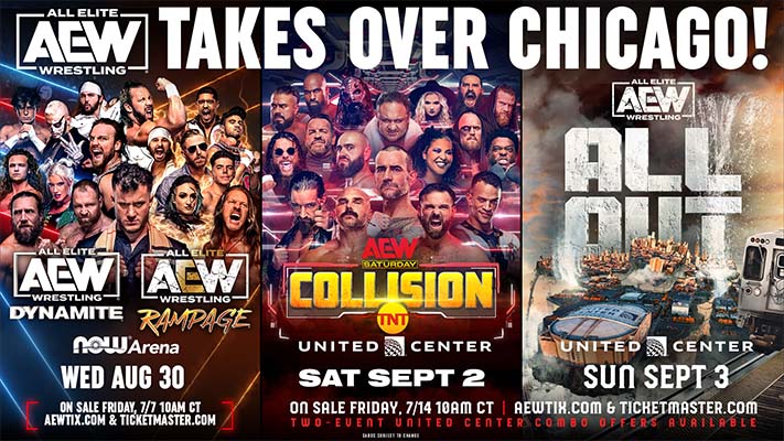 AEW All Out Tickets In High Demand, General On-Sale Tickets Beginning ...