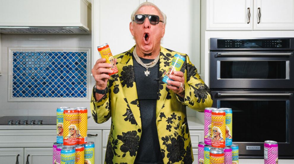 Ric Flair’s New “Wooooo!” Energy Drink Now Available | PWMania ...