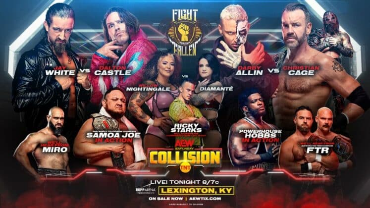 AEW Collision: Fight For The Fallen Results – August 19, 2023 - PWMania ... AEW Collision: Fight For The Fallen Results – August 19, 2023 - PWMania ...