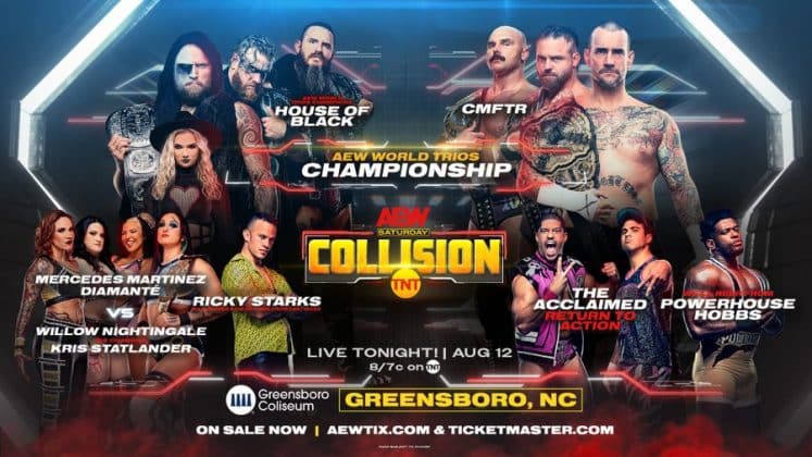 AEW Collision Results - August 12, 2023 | PWMania - Wrestling News