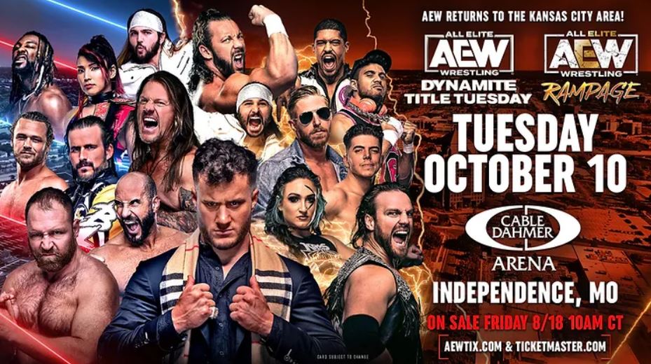 AEW Dynamite: Title Tuesday Set For October 10 | PWMania - Wrestling News