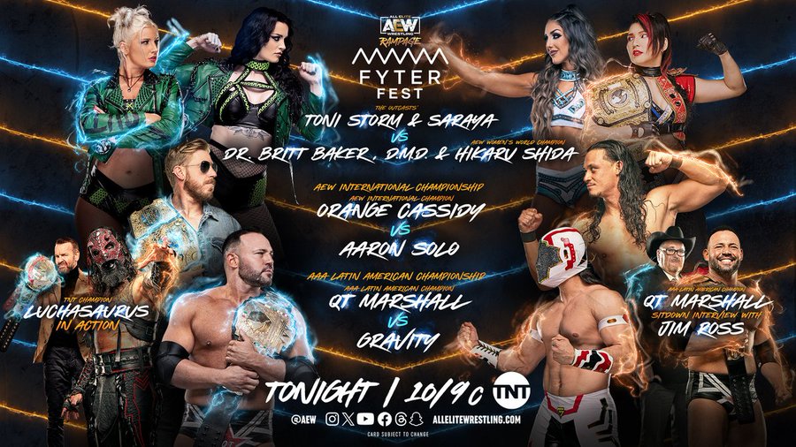 AEW Rampage: Fyter Fest Results - August 25, 2023 | PWMania - Wrestling News