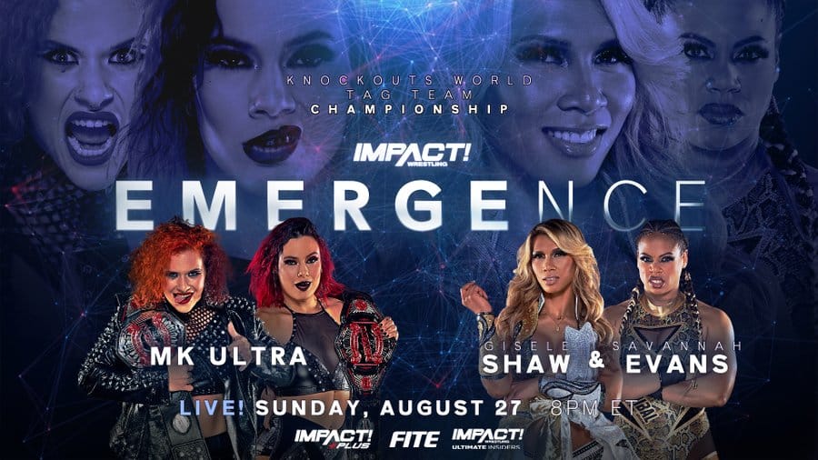 Knockouts Tag-Team Title Match Announced For IMPACT Emergence 2023 ...