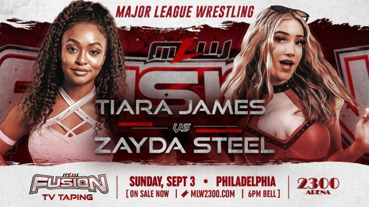 Zayda Steel vs. Tiara James Set For MLW Fury Road 2023 | PWMania - Wrestling News