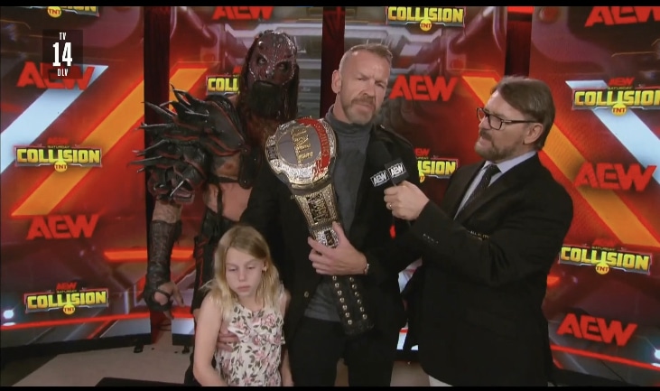 Christian Cage's Segment With His Daughter On AEW Collision Was A Hit ...