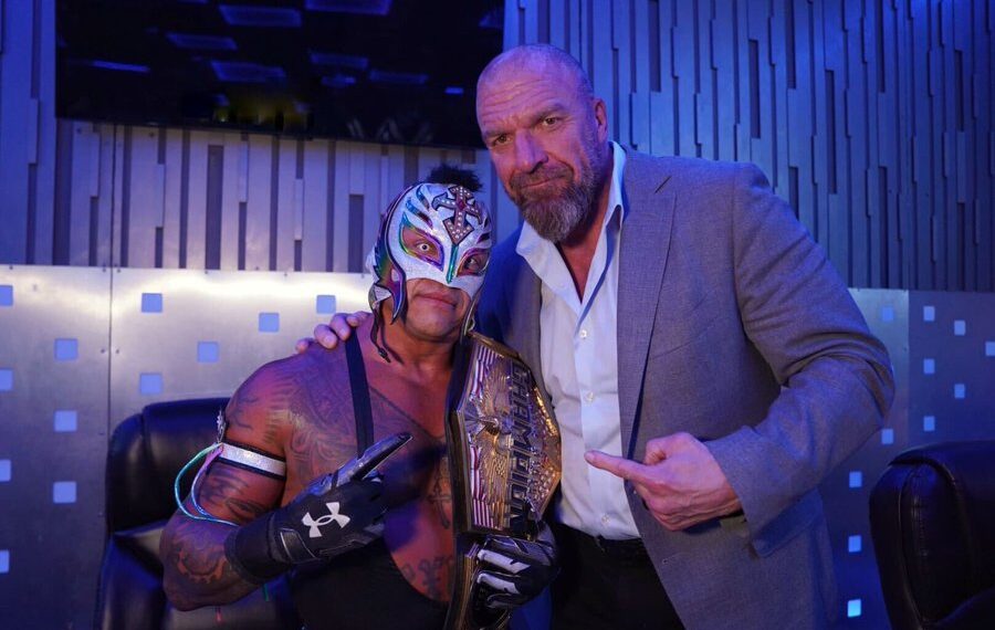 Triple H Congratulates And Praises Rey Mysterio On WWE United States ...