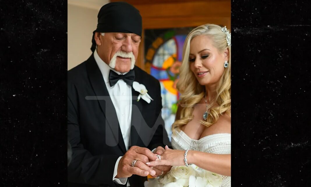 Hulk Hogan Ties Knot At Wedding Ceremony In Clearwater, FL. (Photos ...