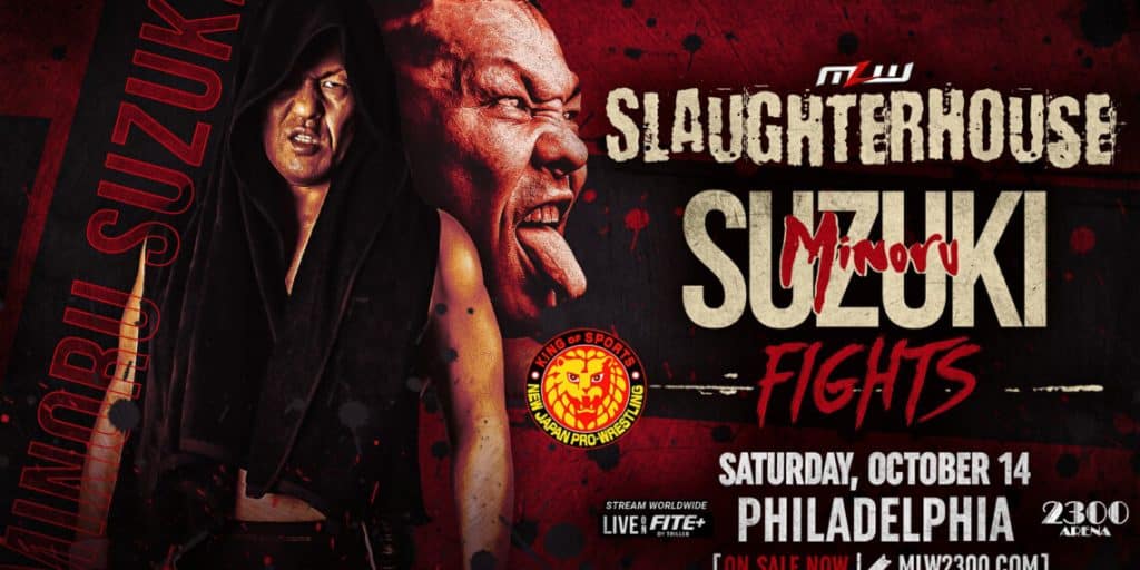Update On Minoru Suzuki's MLW Debut At Slaughterhouse 2023 In ...