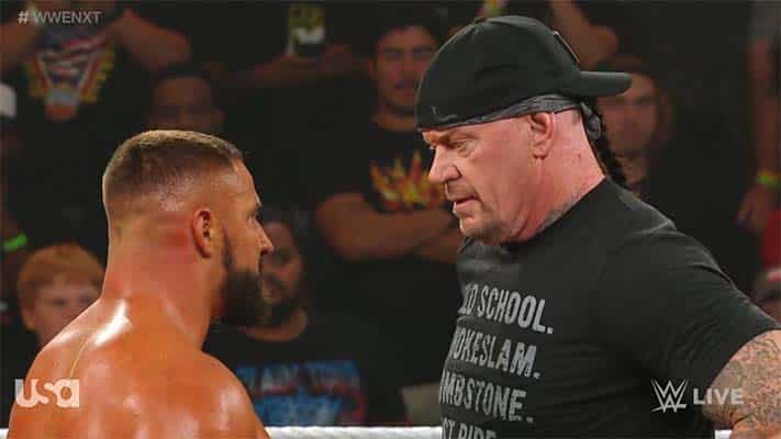 Video: “American Badass” Undertaker Appears At The End Of WWE NXT ... Video: “American Badass” Undertaker Appears At The End Of WWE NXT ...