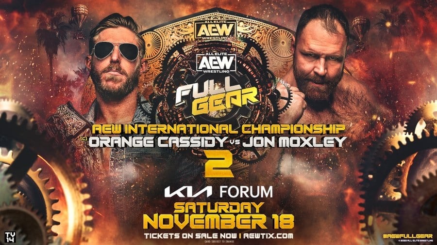 AEW Full Gear 2023 To Feature Orange Cassidy vs. Jon Moxley II ...
