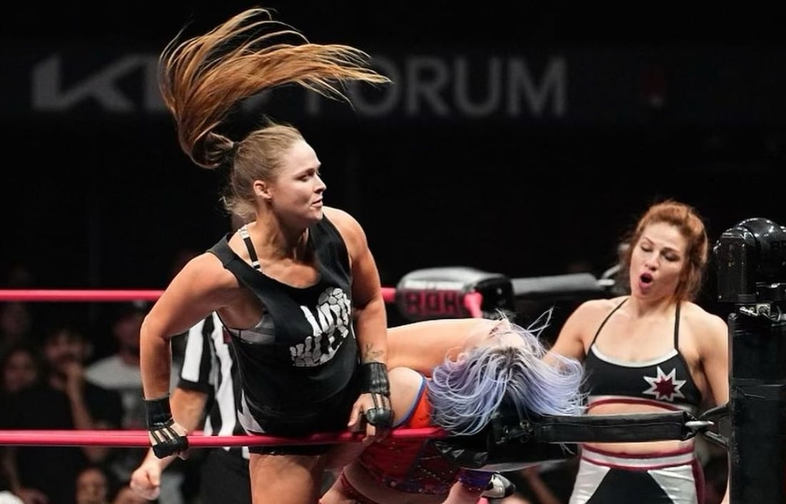 Ronda Rousey Comments On Her ROH TV Debut, Gives Praise To Athena ...