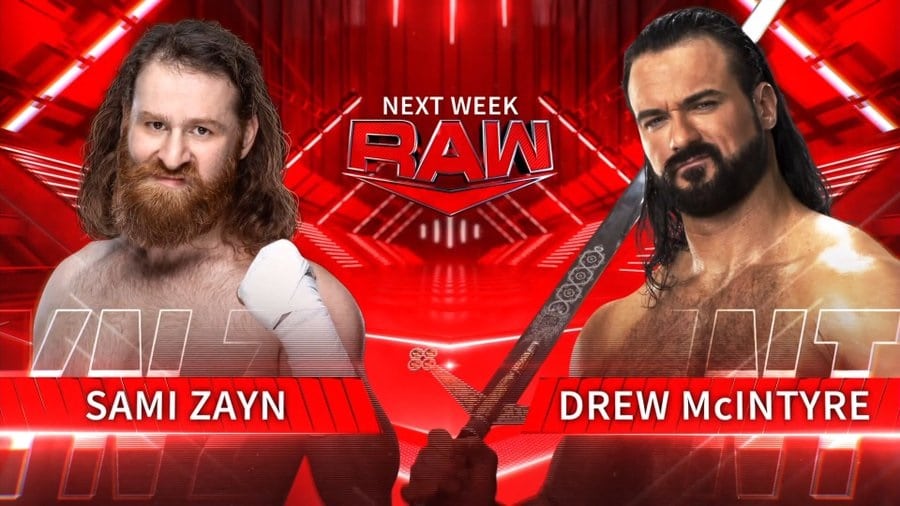WWE Confirms Additional Bout For Next Week's RAW | PWMania - Wrestling News
