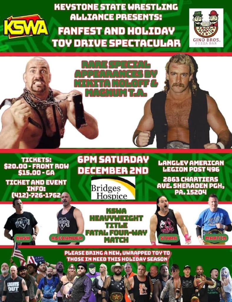 Magnum TA & Nikita Koloff Set For PGH This Saturday | PWMania ...
