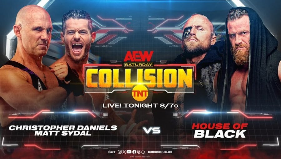 Updated AEW Collision Preview For Tonight: New Match Added | PWMania ...