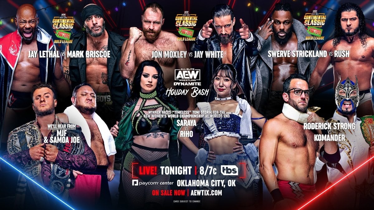 AEW Dynamite Results - December 20, 2023 | PWMania - Wrestling News