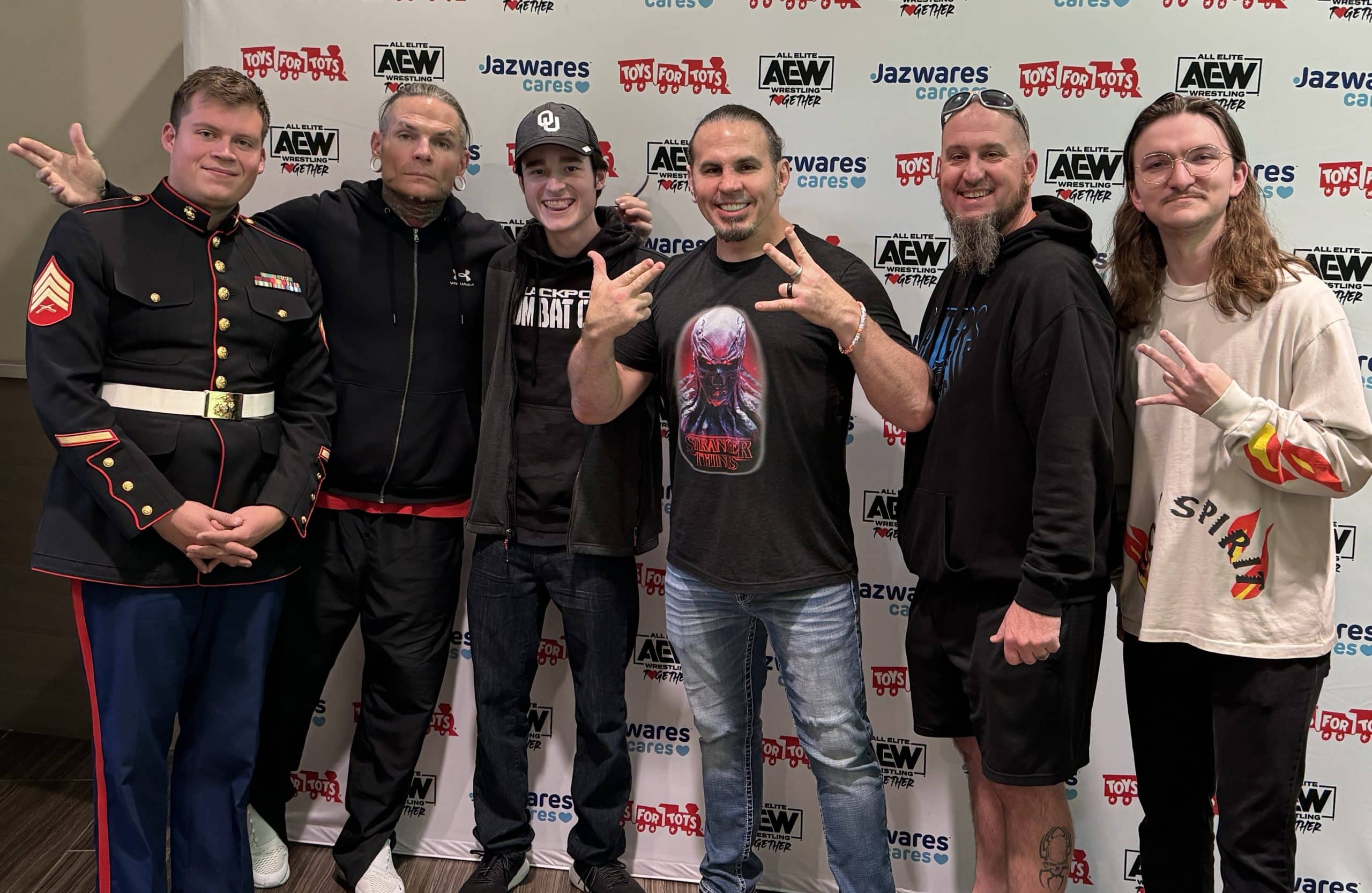 Photos: Marine Families Attend AEW Dynamite: Holiday Bash In Oklahoma ... Photos: Marine Families Attend AEW Dynamite: Holiday Bash In Oklahoma ...