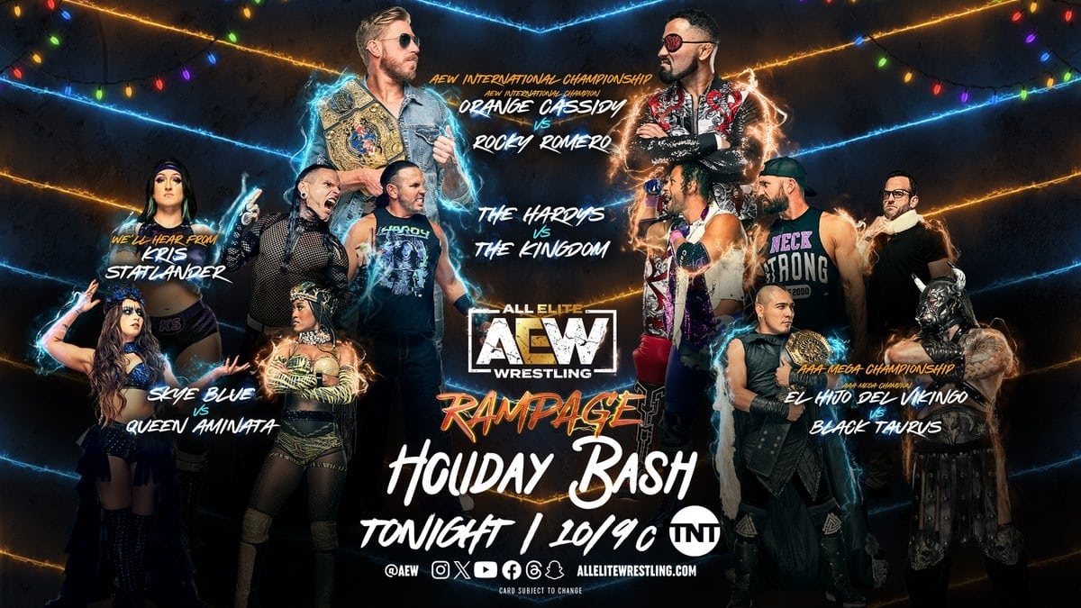 AEW Rampage: Holiday Bash Results - December 22, 2023 | PWMania - Wrestling News