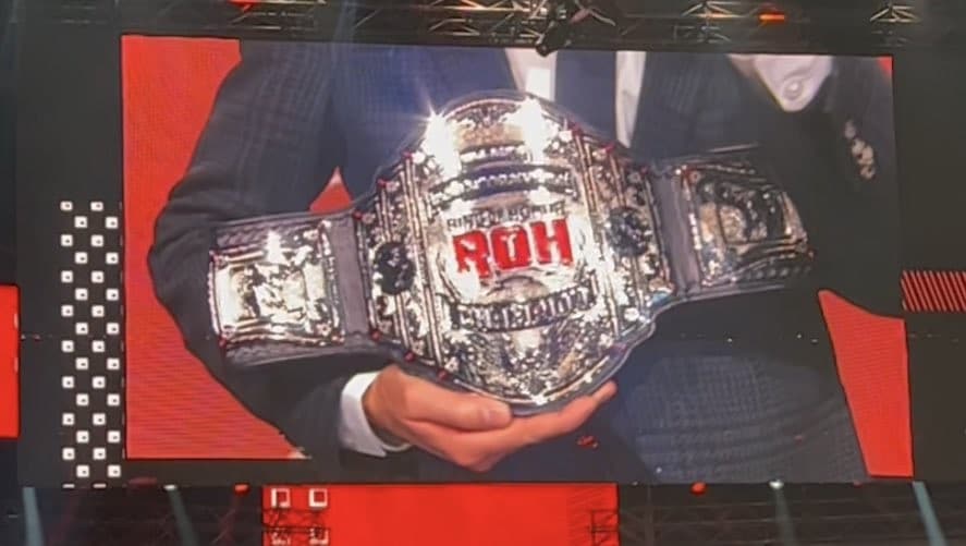 Photo: New ROH Women's TV Title Introduced At Saturday's Taping ...