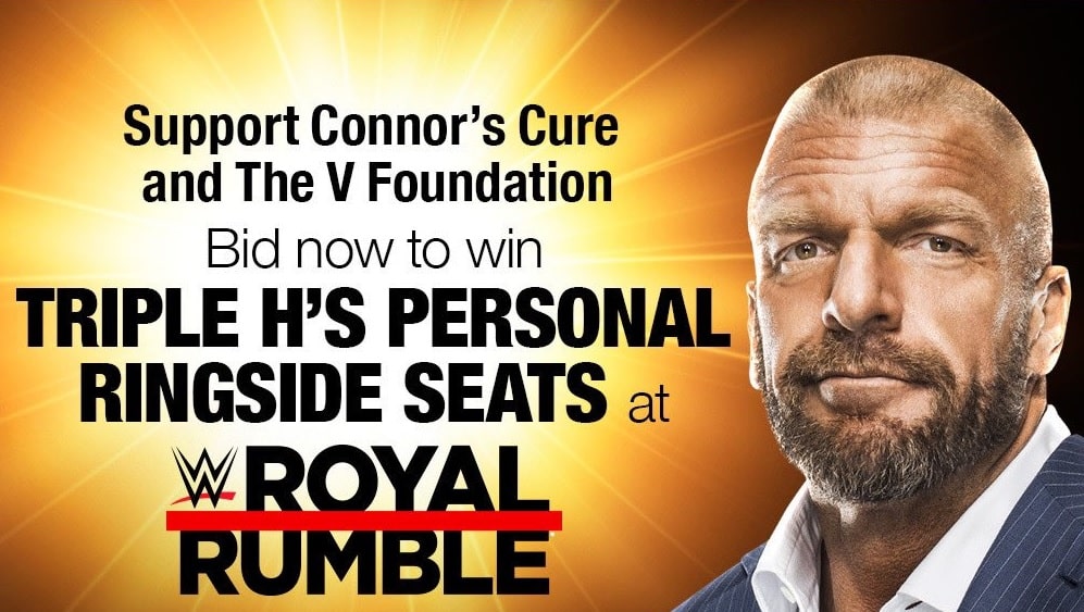 WWE Auctioning Triple H's Ringside Royal Rumble Seats | PWMania ...