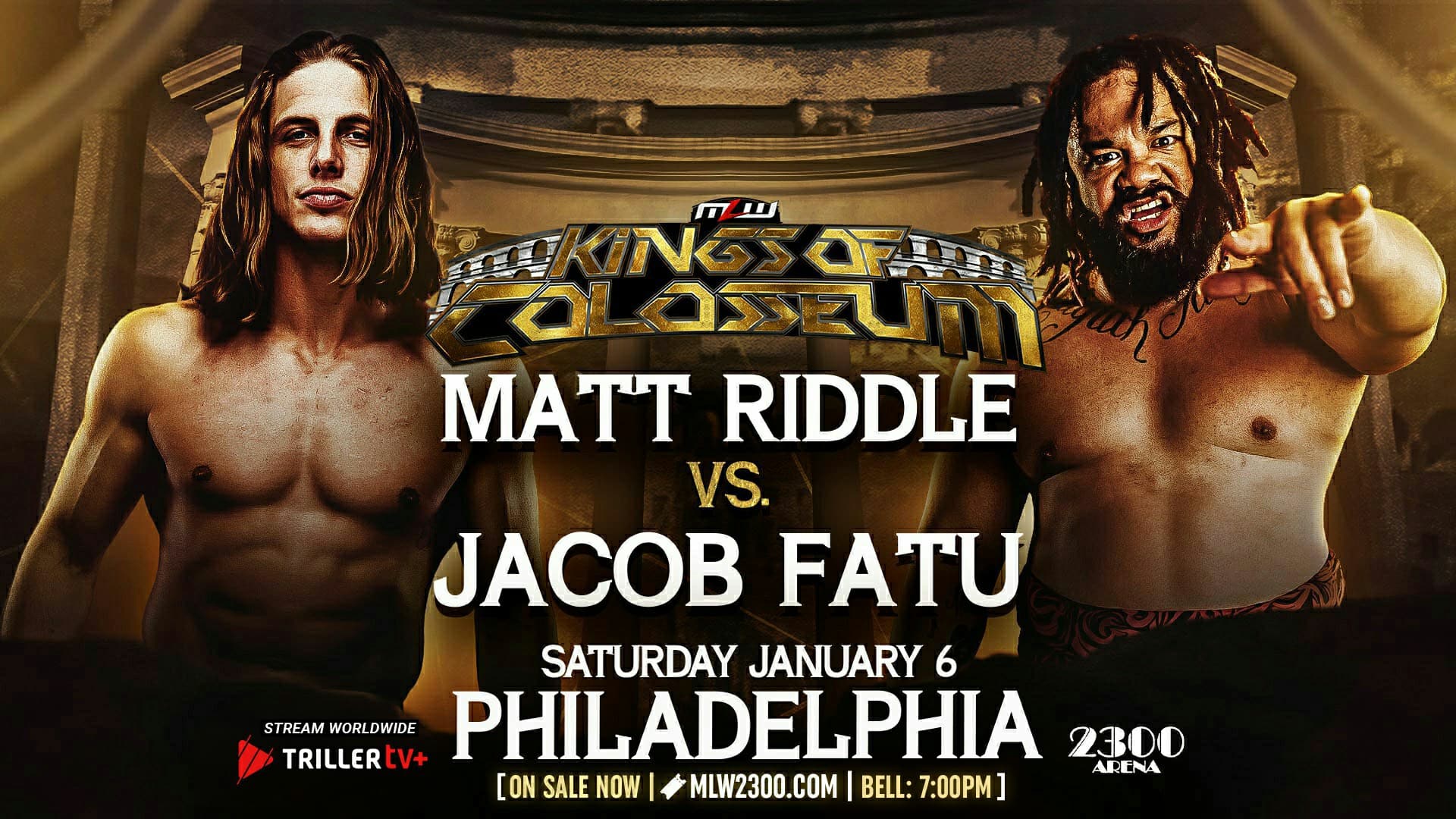 MLW Kings Of Colosseum Results - January 6, 2024 | PWMania - Wrestling News