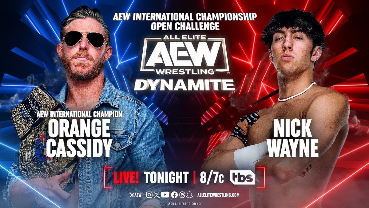 AEW International Title Match Set For Tonight's Dynamite | PWMania - Wrestling News