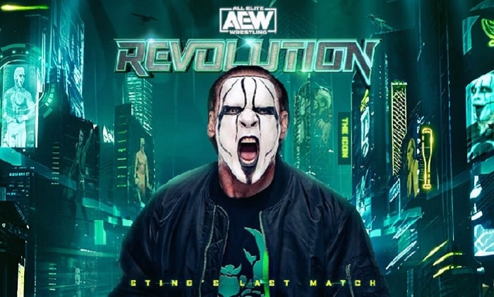 Sting's Retirement Match Set To Main Event AEW Revolution | PWMania - Wrestling News