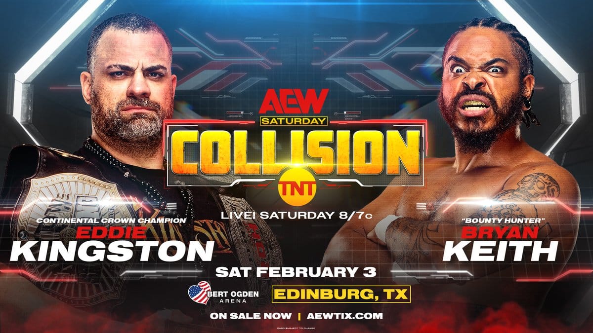 Bryan Keith Hypes Showdown Against Eddie Kingston On AEW Collision | PWMania - Wrestling News
