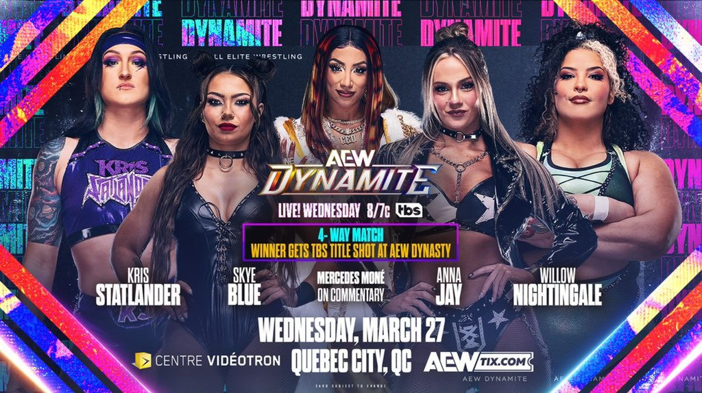 New Match Announced For Tonight’s AEW Dynamite | PWMania - Wrestling News