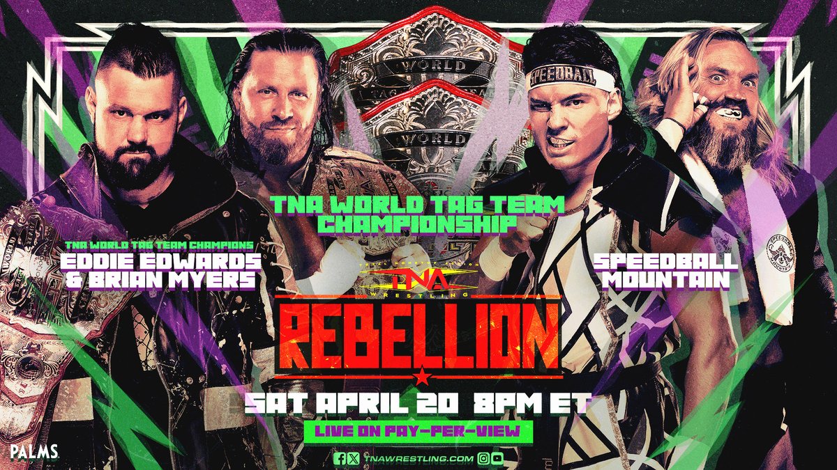Championship Match Made Official For TNA Rebellion | PWMania ...