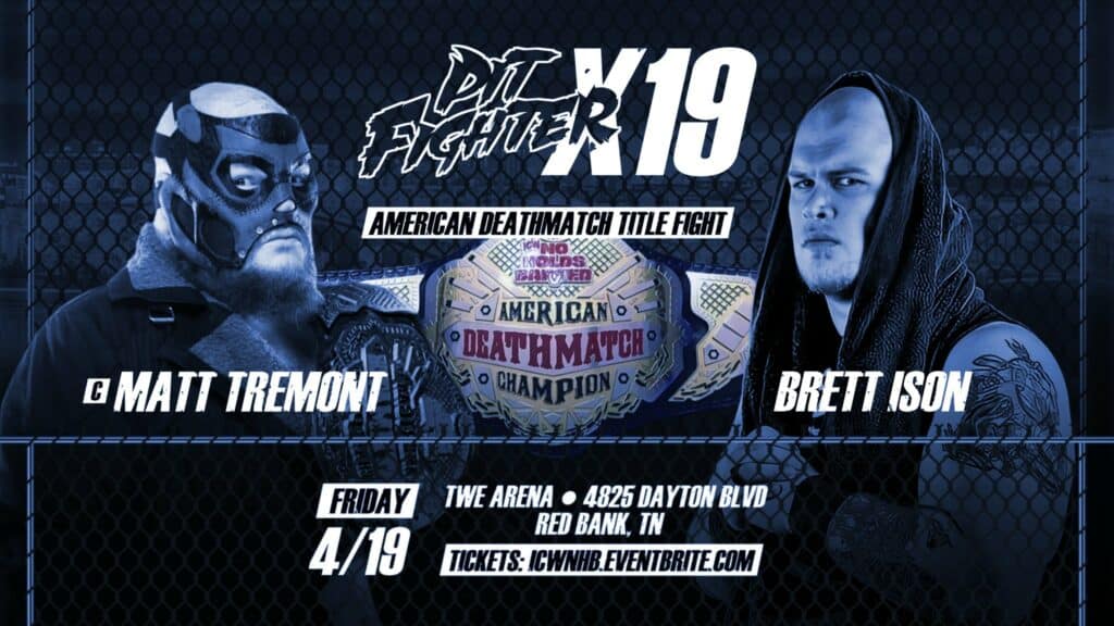 ICW NHB Pit Fighter X 19 Results - April 19, 2024 | PWMania - Wrestling News