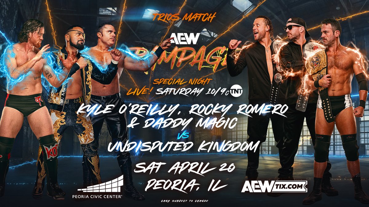 New Match Set For Tonight’s Episode Of AEW Rampage | PWMania ...