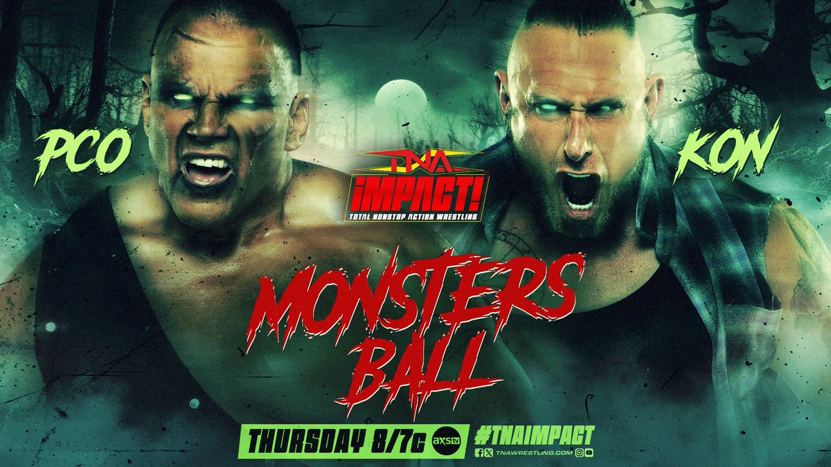 New Match Confirmed For Thursday's Episode Of TNA iMPACT, Updated ...