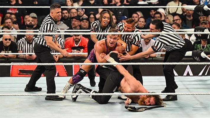 Chad Gable Turns Heel Against Sami Zayn On WWE RAW | PWMania ...
