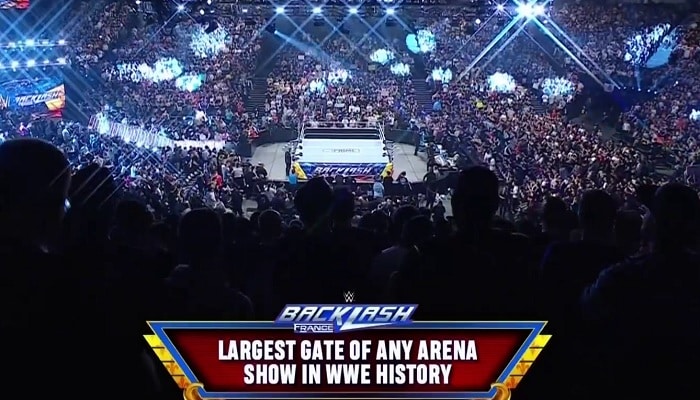 WWE Sets All-Time Arena Gate Record For Backlash: France | PWMania ...