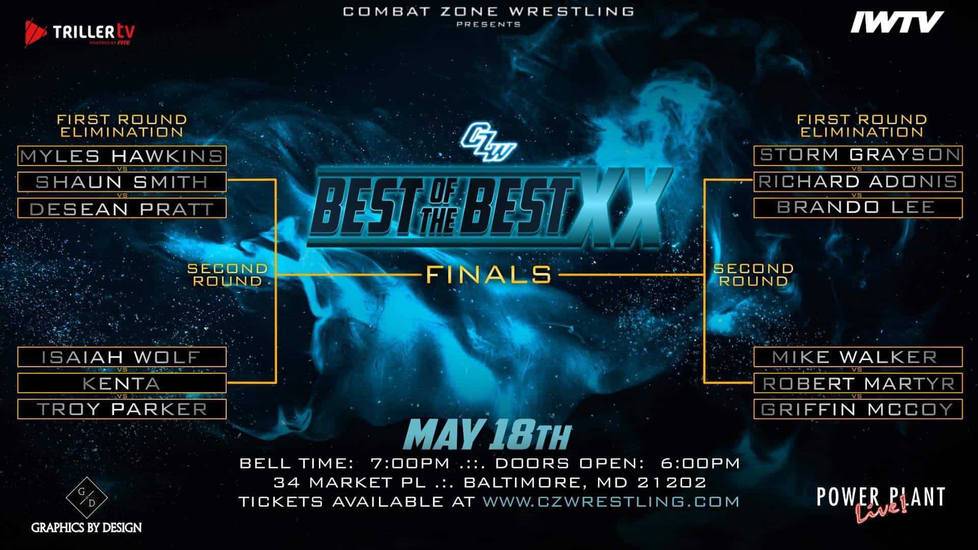 CZW Best Of The Best Results - May 18, 2024 | PWMania - Wrestling News