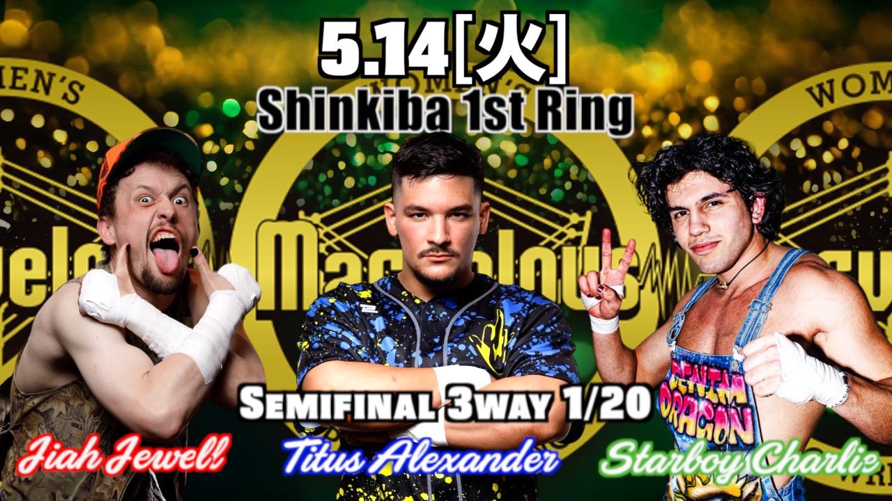 Marvelous In Shinkiba 1st Ring Results - May 14, 2024 | PWMania ...